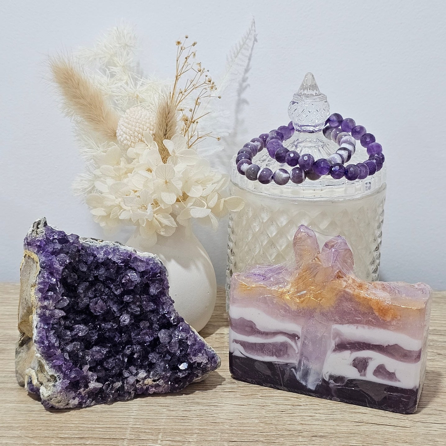 Amethyst Sea Crystal Soap – Simply Crystals